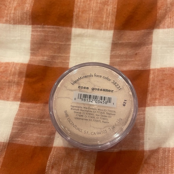 bareMinerals | Makeup | Bare Minerals Face Powder Rose Gossamer ...